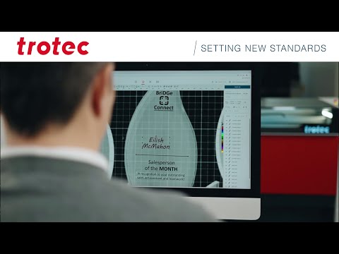 Trotec Vision Design & Position Speedy 400 Run on Ruby®