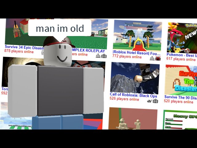 What was the first Roblox game?