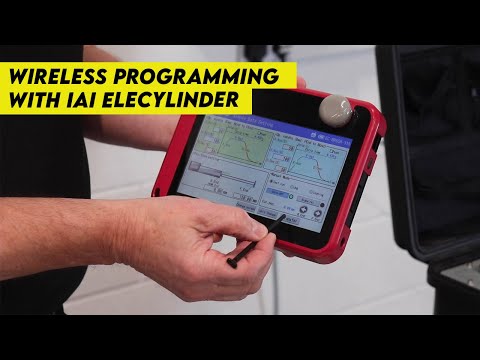 Wireless Programming with IAI EleCylinder