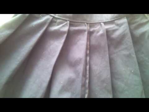 Knife Pleat Skirt Math