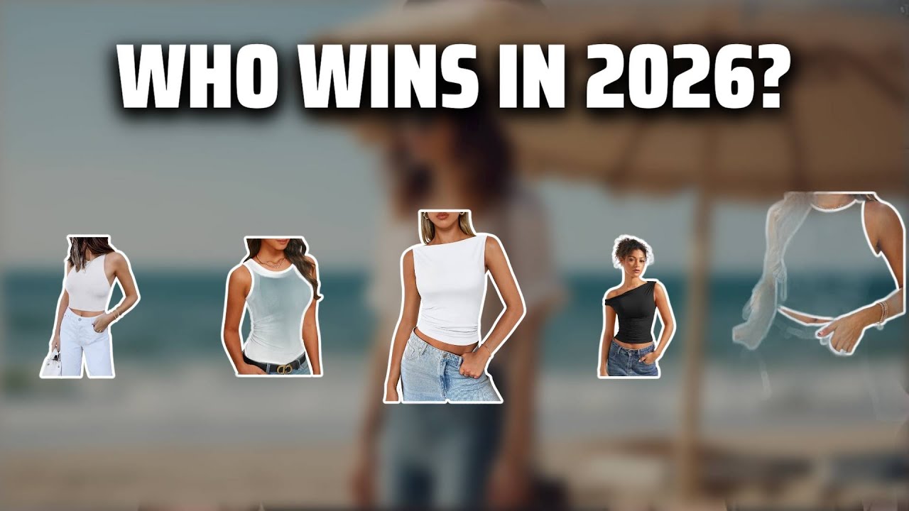 The Top 5 Best White Halter Tank Tops in 2026 - Must Watch Before Buying!