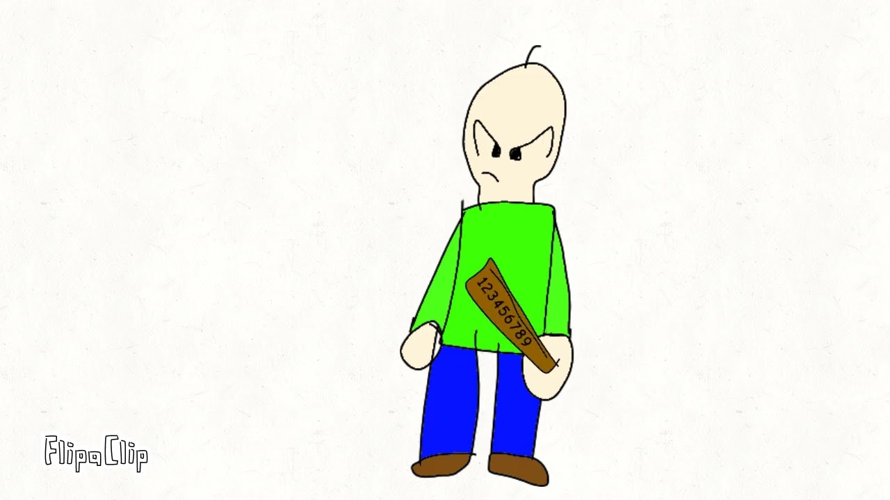 New slap ruler Baldi's basics animation
