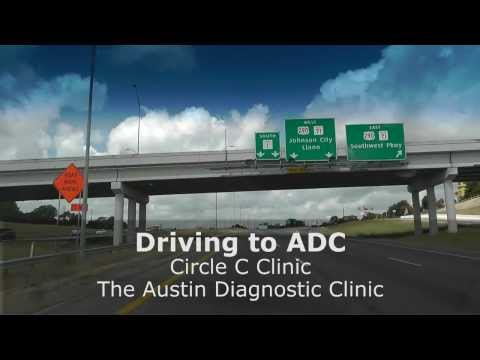 Driving Directions to ADC's Circle C clinic