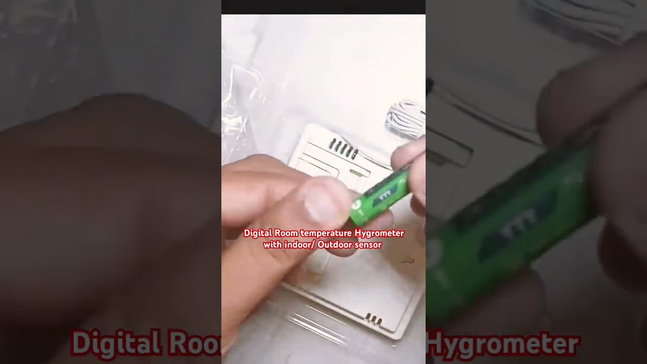 Digital Room temperature Meter HTC-2 #thermometer #shortvideo #viral #viralshorts