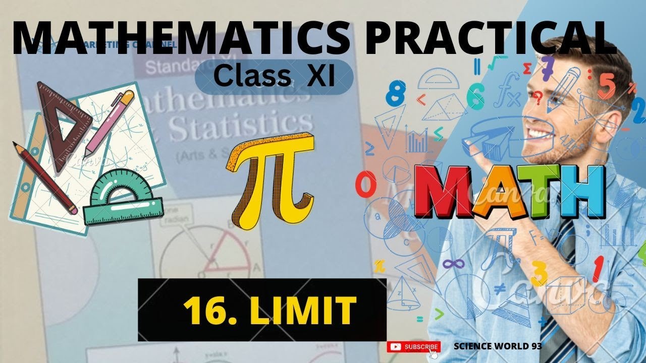 11th Mathematics Practical no.16 Limit | 11th Mathematics Practical Limit Solutions pdf