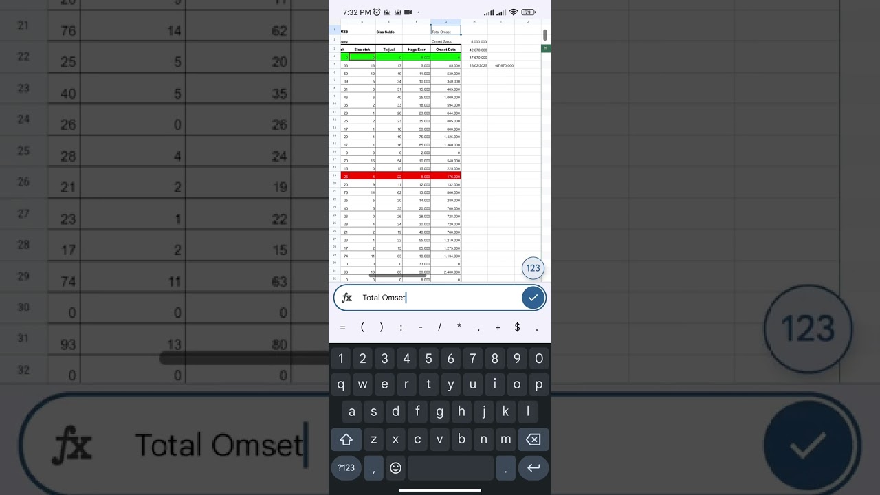 Tutorial Spredsheet SO Data Harian
