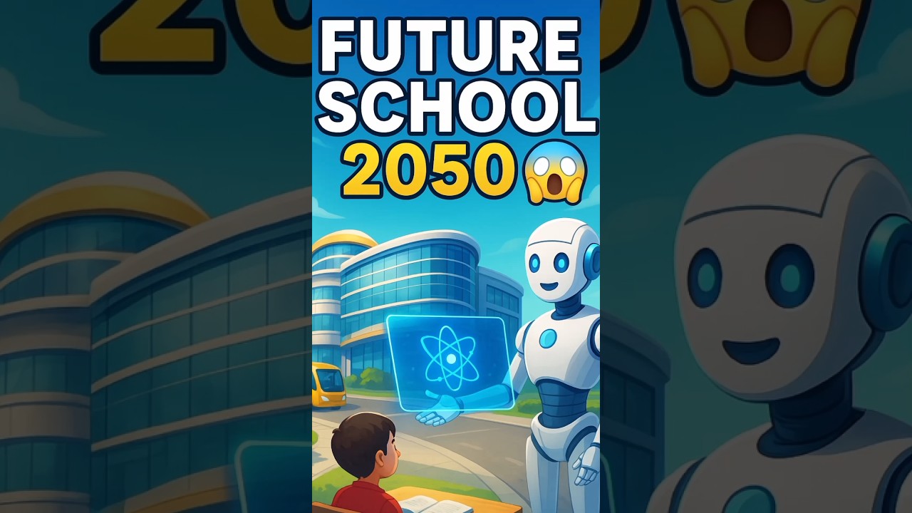 Future School 2050 #AI #shorts  #FutureSchool #Technology #Education2050