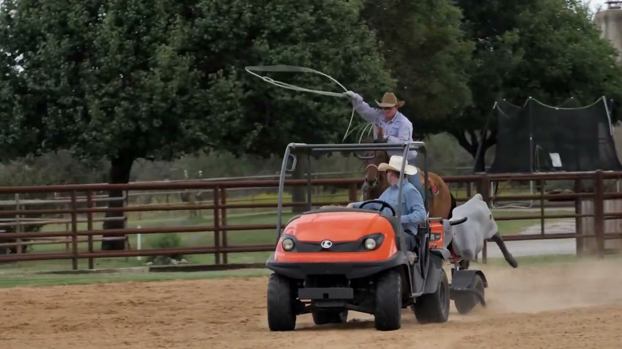 Roping.com: Dummy Drills - Heel-O-Matic Practice