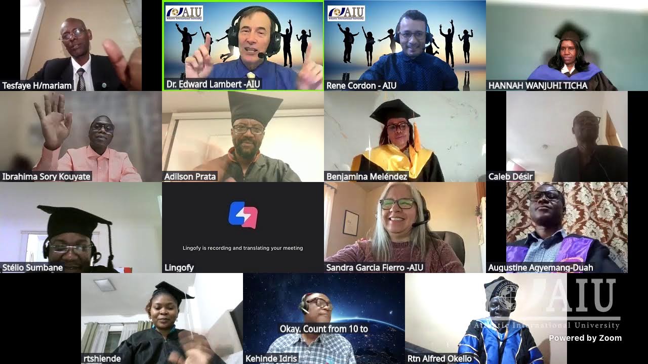 AIU Graduation Ceremony Class March 2026