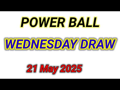 Powerball Result Wednesday May 21 2025 | #powerball_result_today