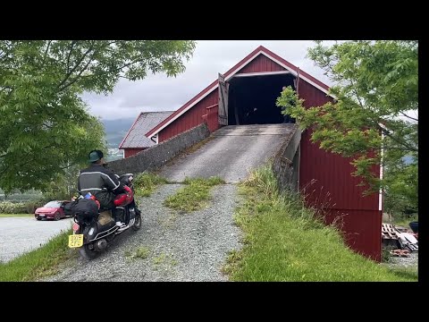 Day 39 Going to Hell on the last day of this leg on cheap 125cc scooters to the Arctic