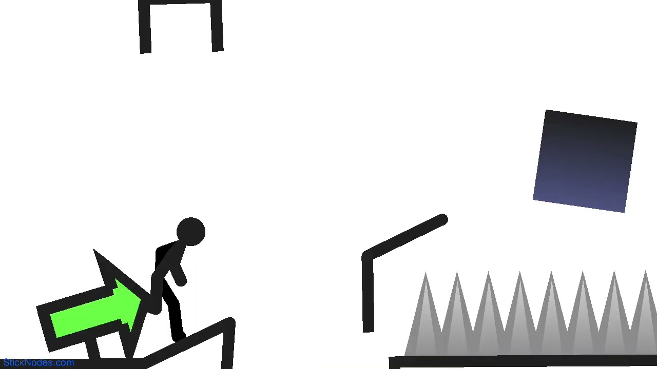 Parkour game (sticknodes animation)