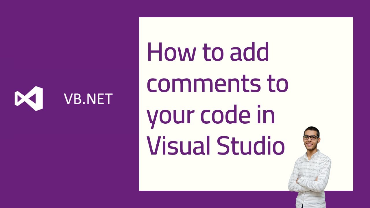 How to add comments to your code in Visual Studio