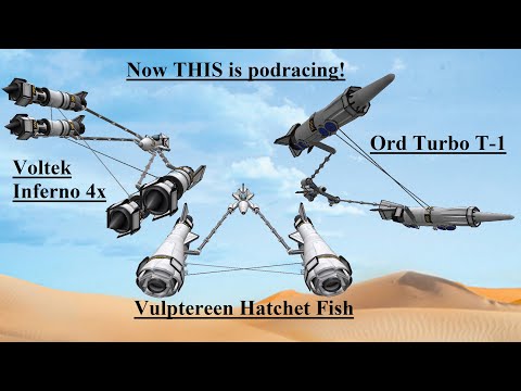 Now THIS is podracing! STAR WARS/KERBAL SPACE PROGRAM Podracers