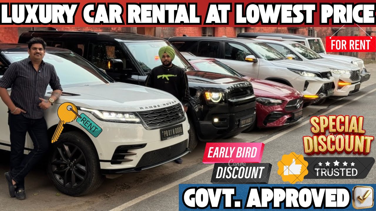 LUXURY CAR RENTAL | 150 CARS AVAILABLE | STARTING FROM 2000/- PER DAY RENT | RBTS RENT A CAR