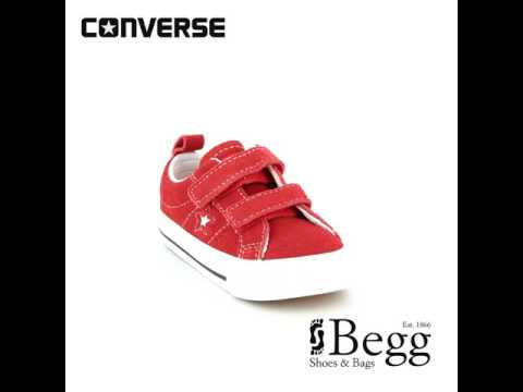 Converse 756133C/600 One Star 2V OX Red kids trainers