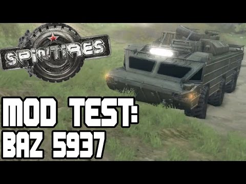 Steam Community :: Video :: MOD TEST | BAZ 5937 | SPINTIRES