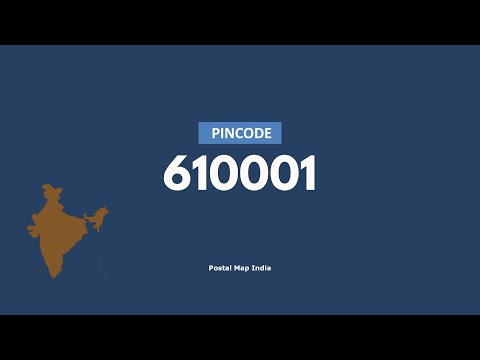 Pincode 610001 - Tiruvarur, Meiporul Nagar & More