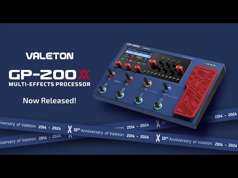 Valeton GP-200X 10th Anniversary Multi-Effects Processor 2024 | Reverb