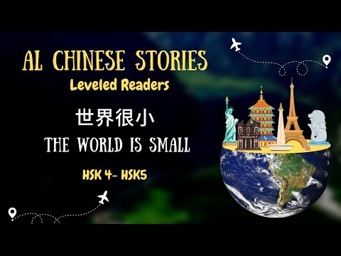AL Chinese Stories 听故事学中文 - Graded Reader HSK 4, HSK 5, Advanced Chinese Travel Story - Listening