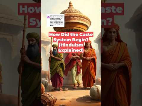 How did the caste system in India begin? Is it truly linked to Hinduism, or did colonial rule shape