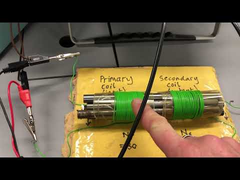 Transformer demonstrations for GCSE physics