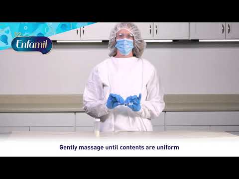 Enfamil LHMF 5 mL Sachet Mixing Instructions