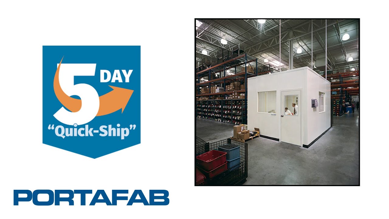 PortaFab Quick-Ship Modular Offices and Buildings | Warehouse Offices & In-Plant Offices