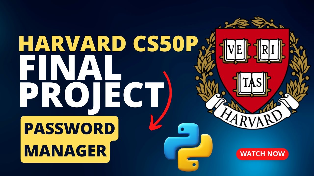 CS50p Final project - Password Manager - 2023