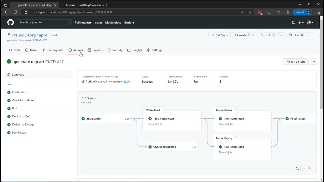 AL-Go for GitHub: Add a dependency to a public 3rd party app