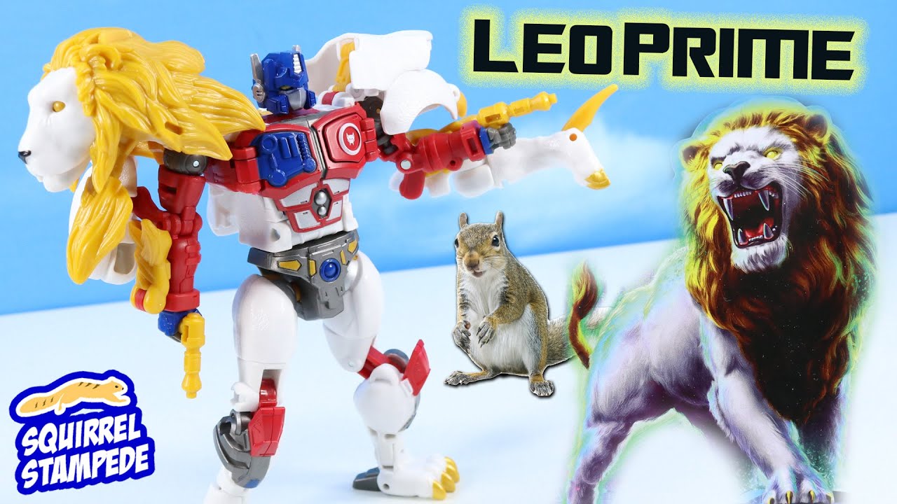 Transformers LEGACY Evolution Maximal Leo Prime Review - White Lion Eats Things?