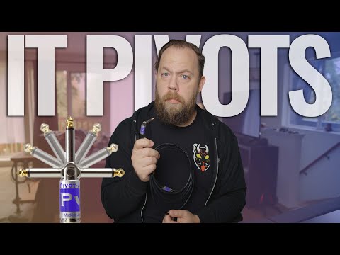 Pivot-All 10-foot Cable: 180-Degree Rotating Plugs with | Reverb