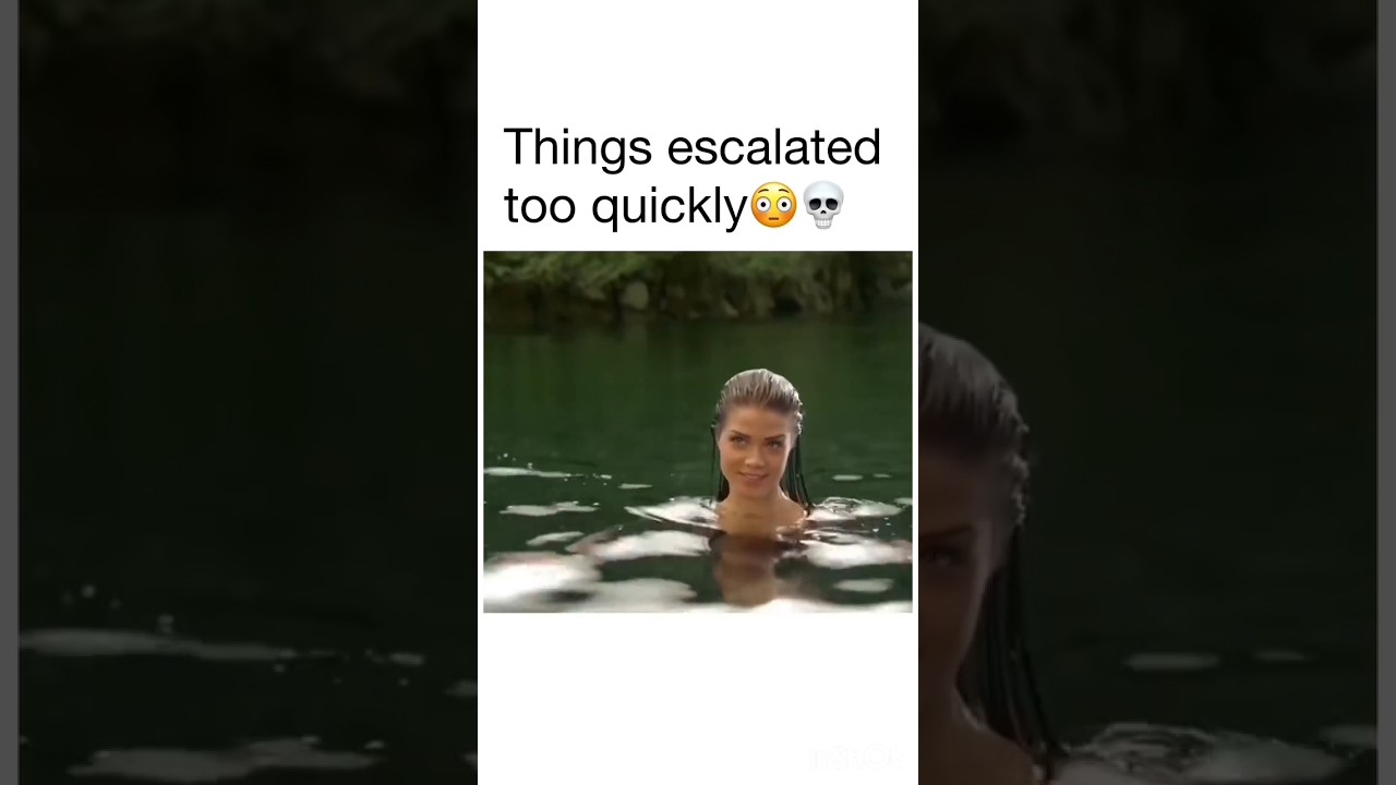 Zero survival instinct 😂 #explorepage #funnymemes #memes #wholesome #jokes #movie #movies #series