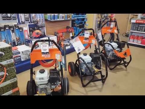 The Rent-It Store has the NEW Stihl Pressure Washers
