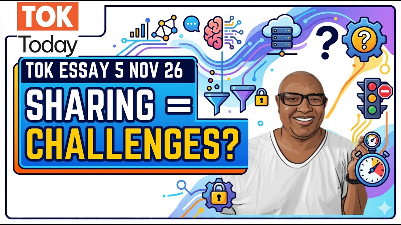 ToK Essay 5 Nov 26: Sharing & Challenges