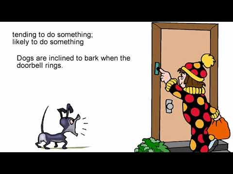 inclined meaning | Vocabulary for Kids | Children's Dictionary | Learn English Vocabulary