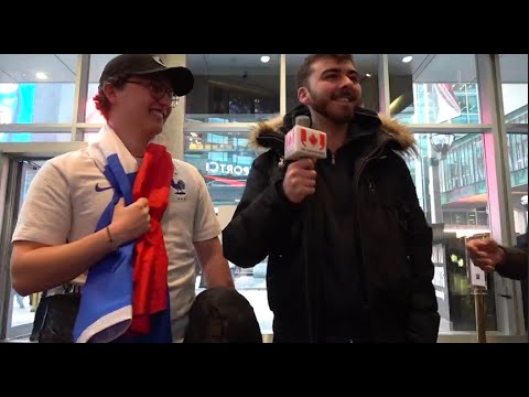 Morocco, France fans in Toronto, Montreal celebrate World Cup match