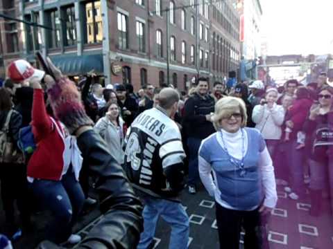 Super Bowl Village Indianapolis Dance Off