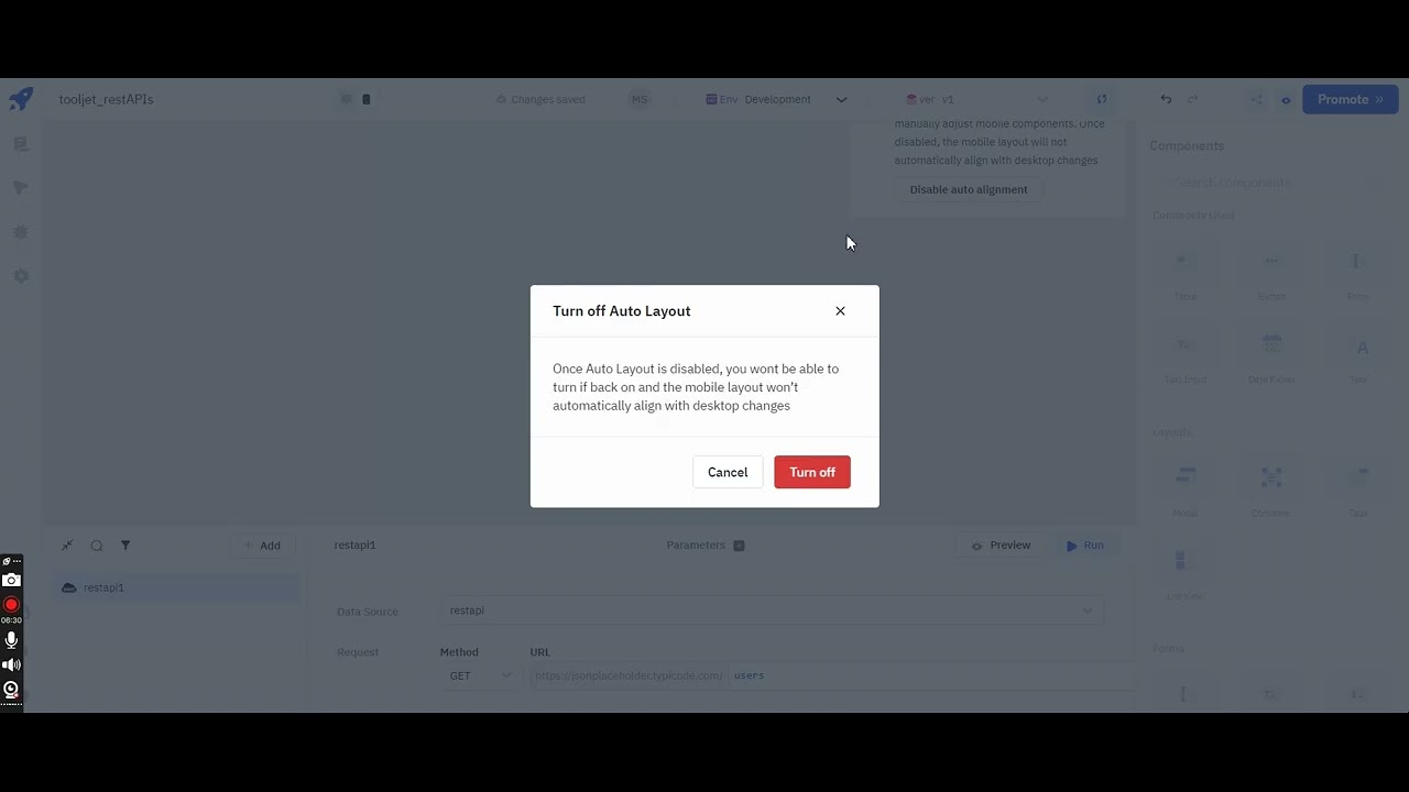 Integrating Data Source with ToolJet