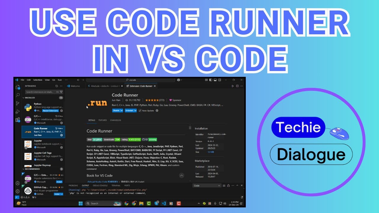 How to Use Code Runner in VS Code - Step-by-Step Guide (2025)