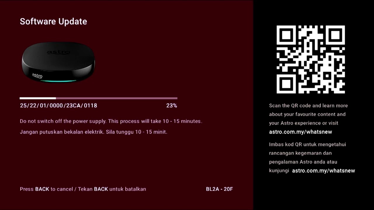Astro Ulti Box Software Update Test Video