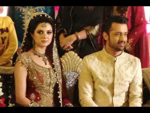 Atif Aslam Pictures with his Wife