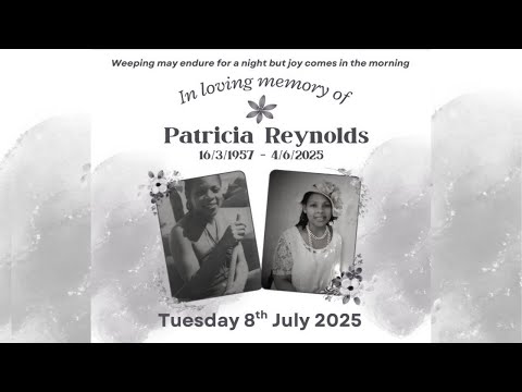 BURIAL: In Loving Memory of Patricia Reynolds