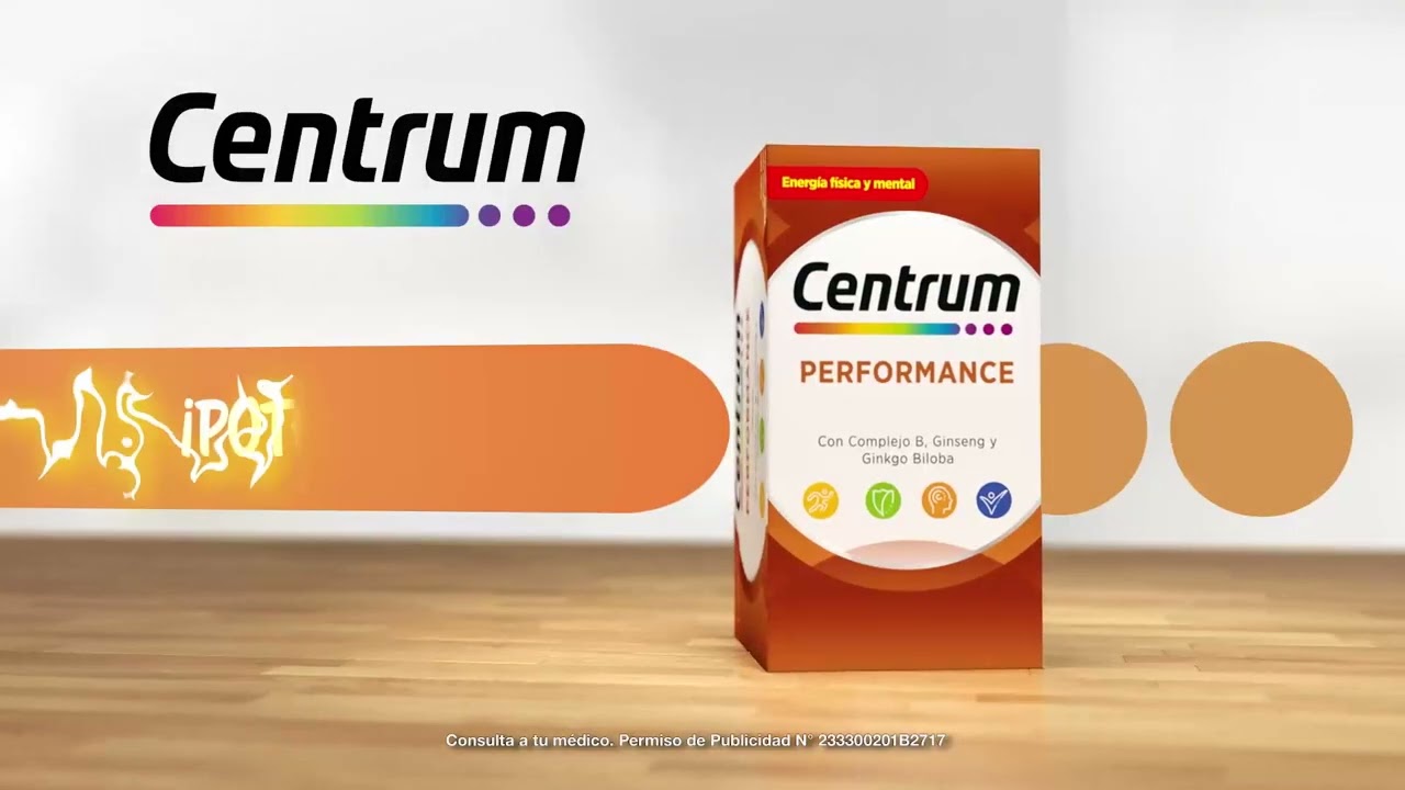 Con Centrum Performance, ¡Potencia tu día!