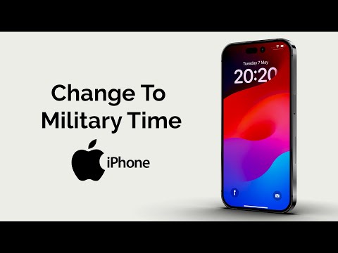 How To Change To Military Time On iPhone?
