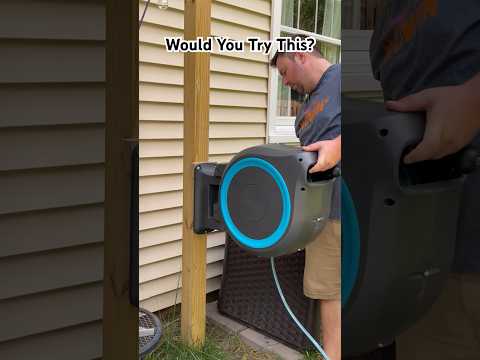 The @GardenaUSA Retractable Hose Reel #foryou #hose #whatdoyouthink