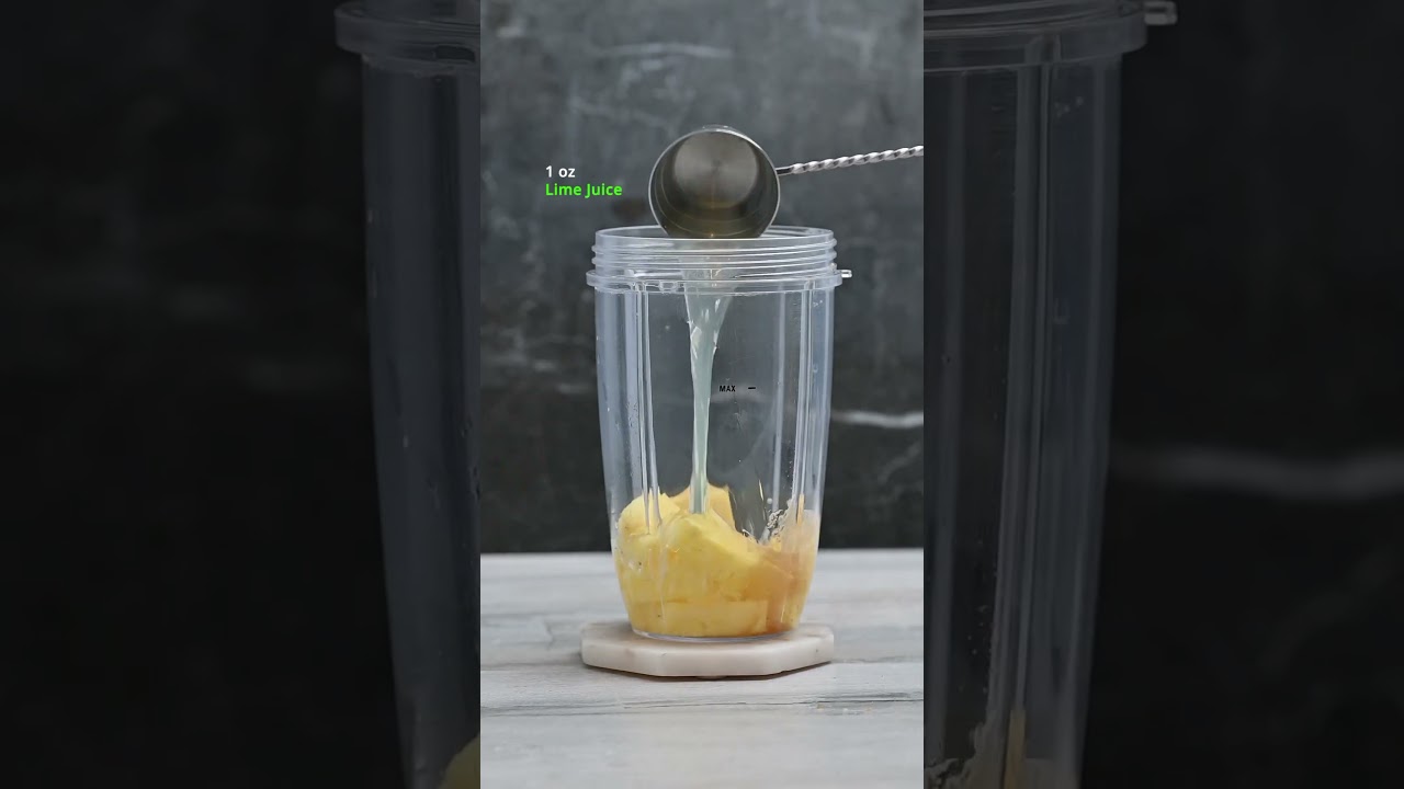 🍍 Pineapple Daiquiri 🍍 #bartenderlife #cocktailrecipe #cheers #bacardi  #pineapple #daiquiri