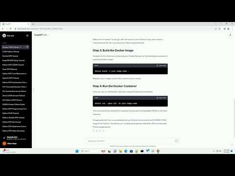 docker nvidia cuda with python