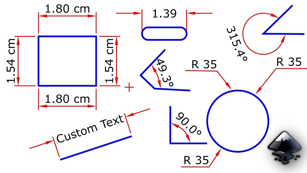 Inkscape Dimensions Tutorial - Inkscape Dimensions Extension by fsmMLK