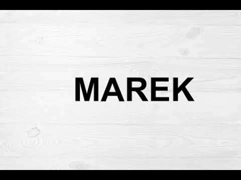 How To Pronounce Marek